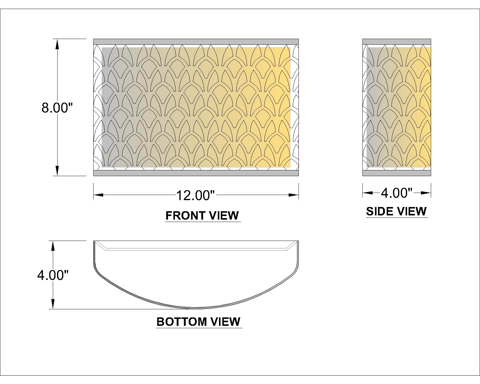 WF-5855-115-01-866C-OCB | Lite Tops Custom Light Fixtures & Lamp Shades
