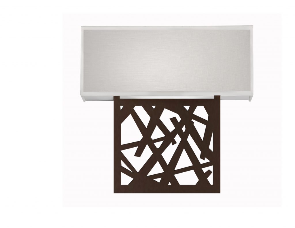 WF-9X9-LCRC-OB | Lite Tops Custom Light Fixtures & Lamp Shades